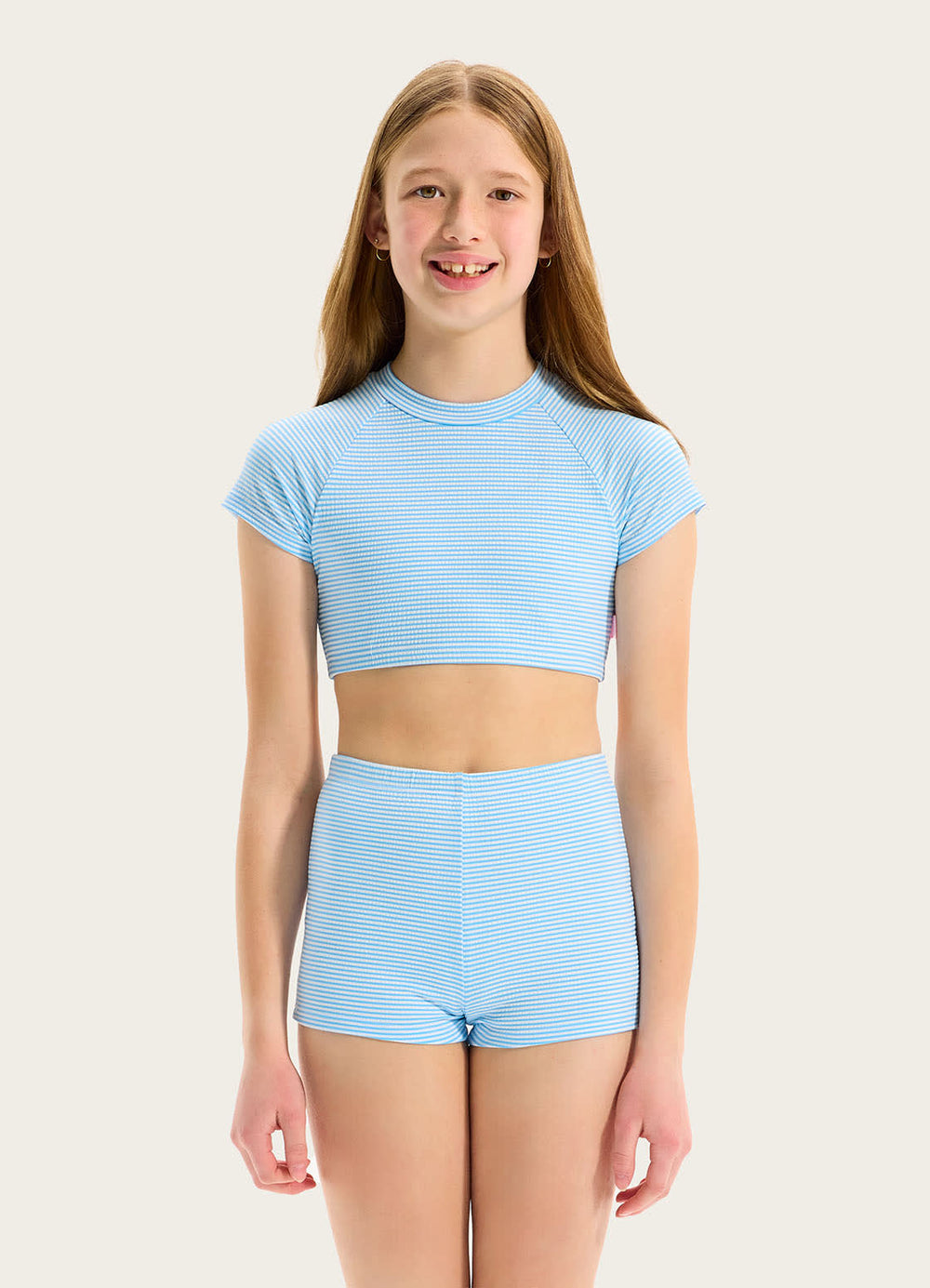 Seersucker Boyleg Surf Set Seafolly Australia