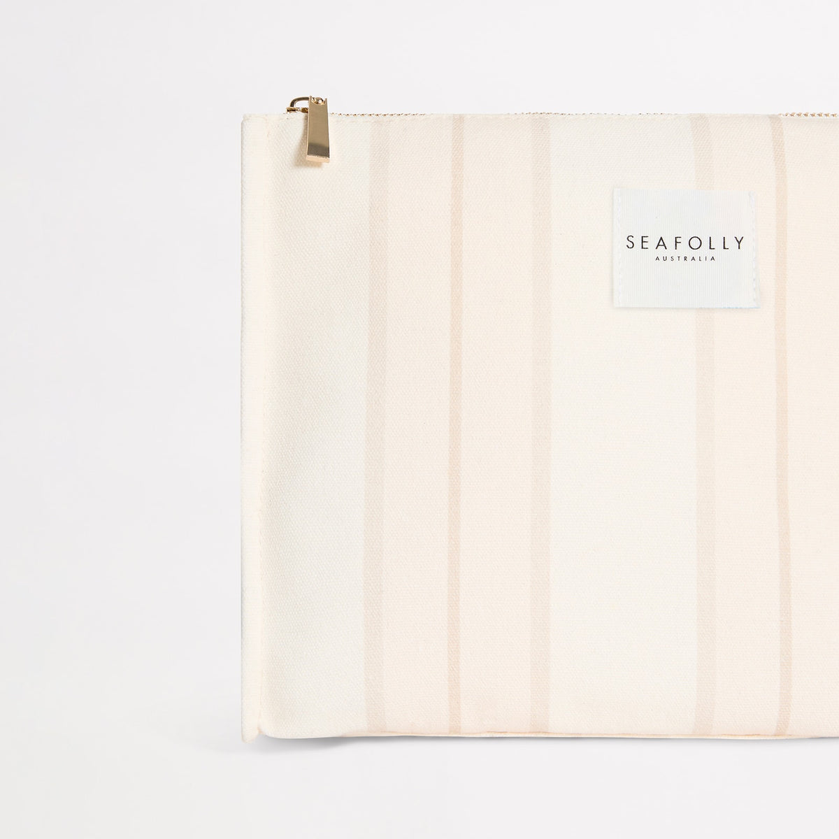 Aurora Pouch Bag - Sand – Seafolly Australia