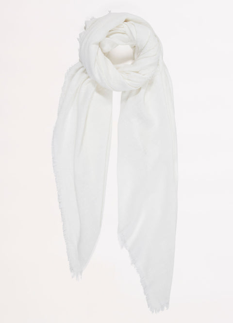 Textured Cotton Beach Wrap - White – Seafolly Australia